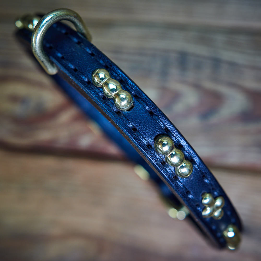 Stylish Balls Collar with Pinball-Inspired Steel Beads for Dogs